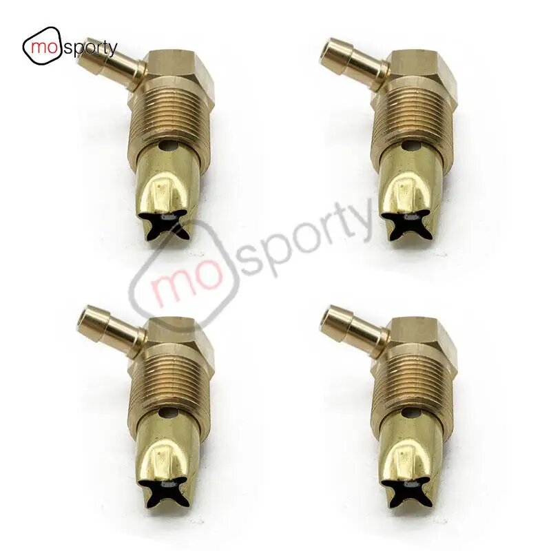 TEMCO 1/2 "NPTF топливный бензобак, поворотный предохранительный клапан в сборе, 5/16 шланг 4PCS