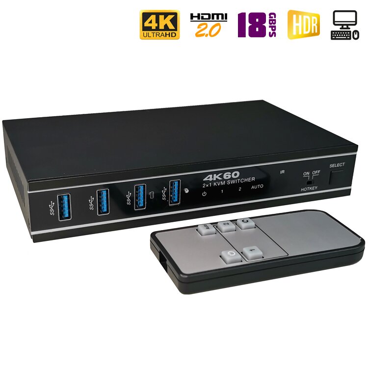 HDMI + USB переключатель Dr.HD SW 217 KVM