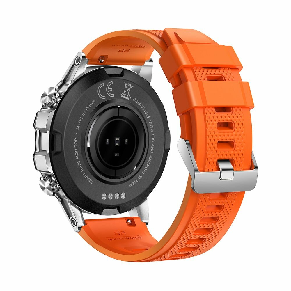 Смарт-часы K52 с Bluetooth-вызовом, 1.39" IPS, пульсометр, монитор сна