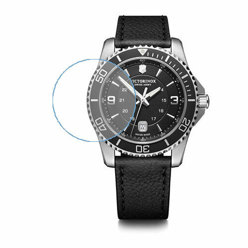 Скрин Мобайл защитный экран для часов Victorinox Maverick 43 MM WAT_241862_S1 из нано стекло 9H