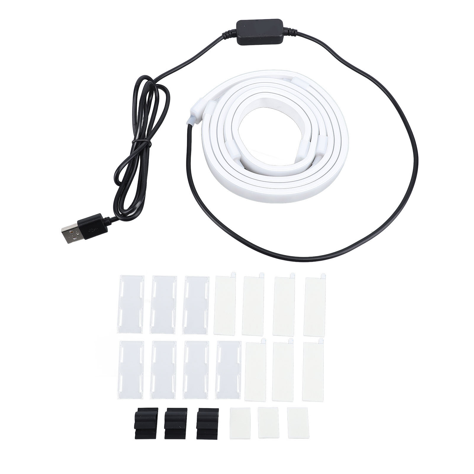 Компьютерная светодиодная полоса Light RGB 54 Светодиоды синхронизированная USB USB USB Computer Ambient Light для 24 -дюймового дисплея