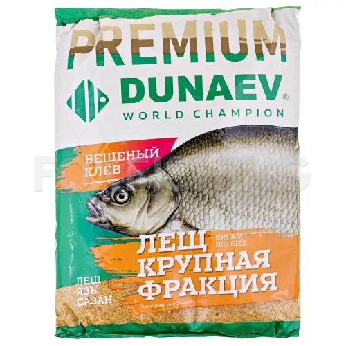 Прикормка Dunaev Premium Лещ крупная фракция 1кг.