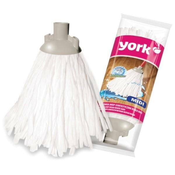 Насадка для уборки York белая, Миди 70%, вискоза, 30% полиэстер, вес 109 гр