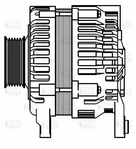 Генератор 110A Nissan Teana J31 2.3i 02>/Murano I 3.5i 03>/Maxima 2.0i/3.0i 95>