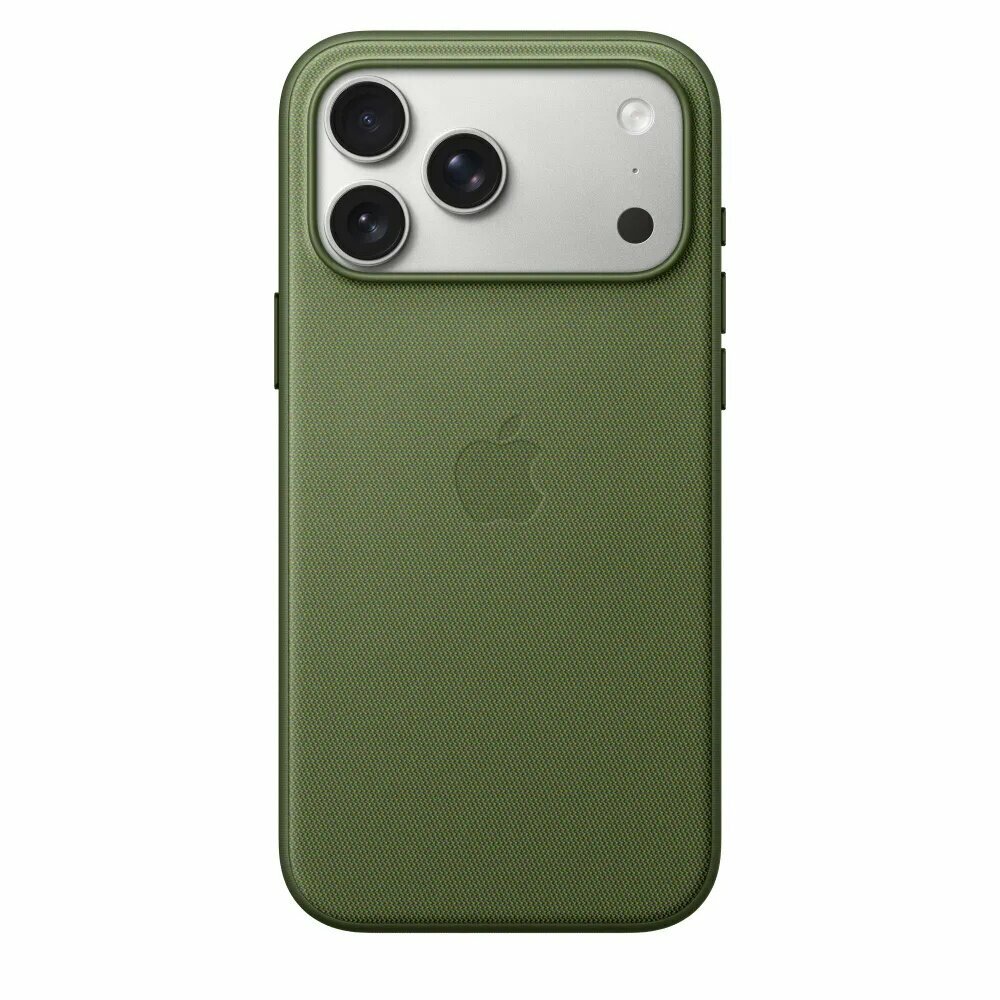Чехол для Apple iPhone 17 Pro Max (Айфон 17 Про Макс) MagSafe Экологичный тканевый материал