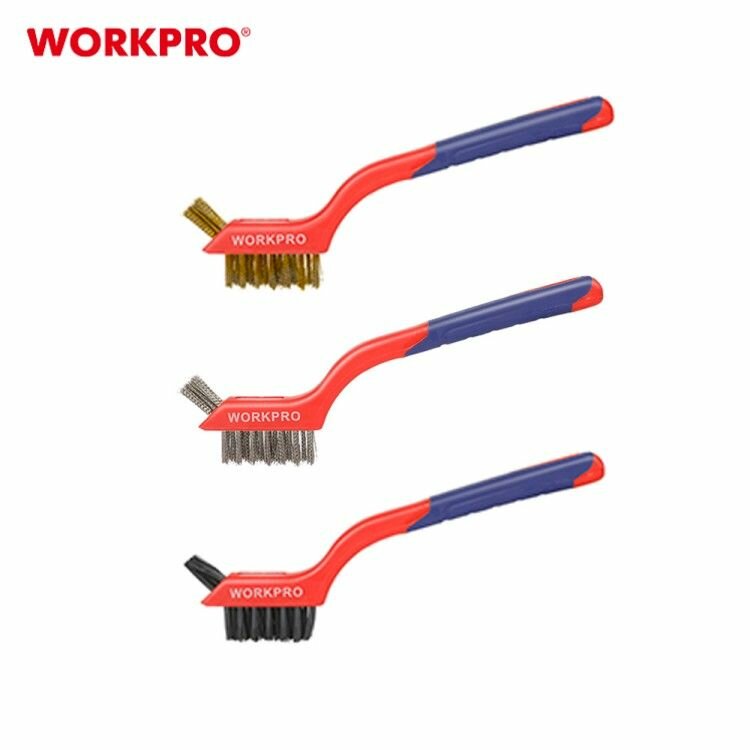 Набор мини щеток 180мм 3шт WORKPRO
