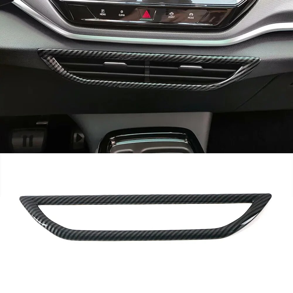 Для Volkswagen VW ID.4 ID4 2021-2024 внутренняя часть автомобиля центральная консоль приборная панель углеродное волокно наклейка для ремонта против царапин