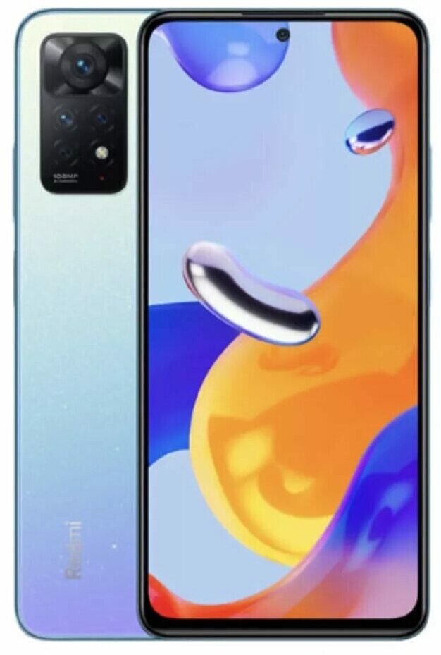 Смартфон Xiaomi Redmi Note 11 Pro 8/128Gb Star Blue (Звездный голубой) Global Version
