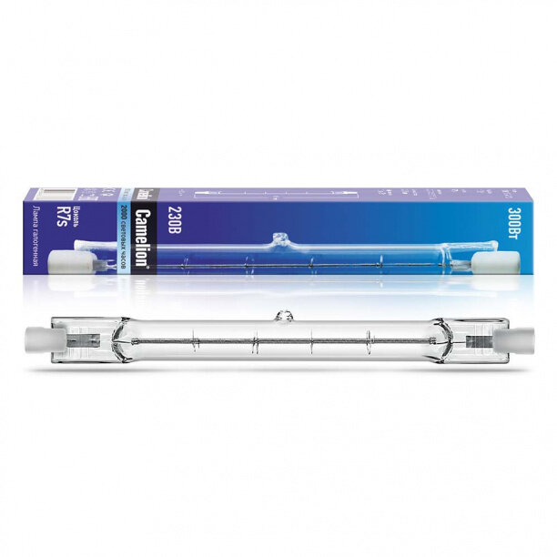 Галогенная лампа Camelion 300Вт 118 мм R7s