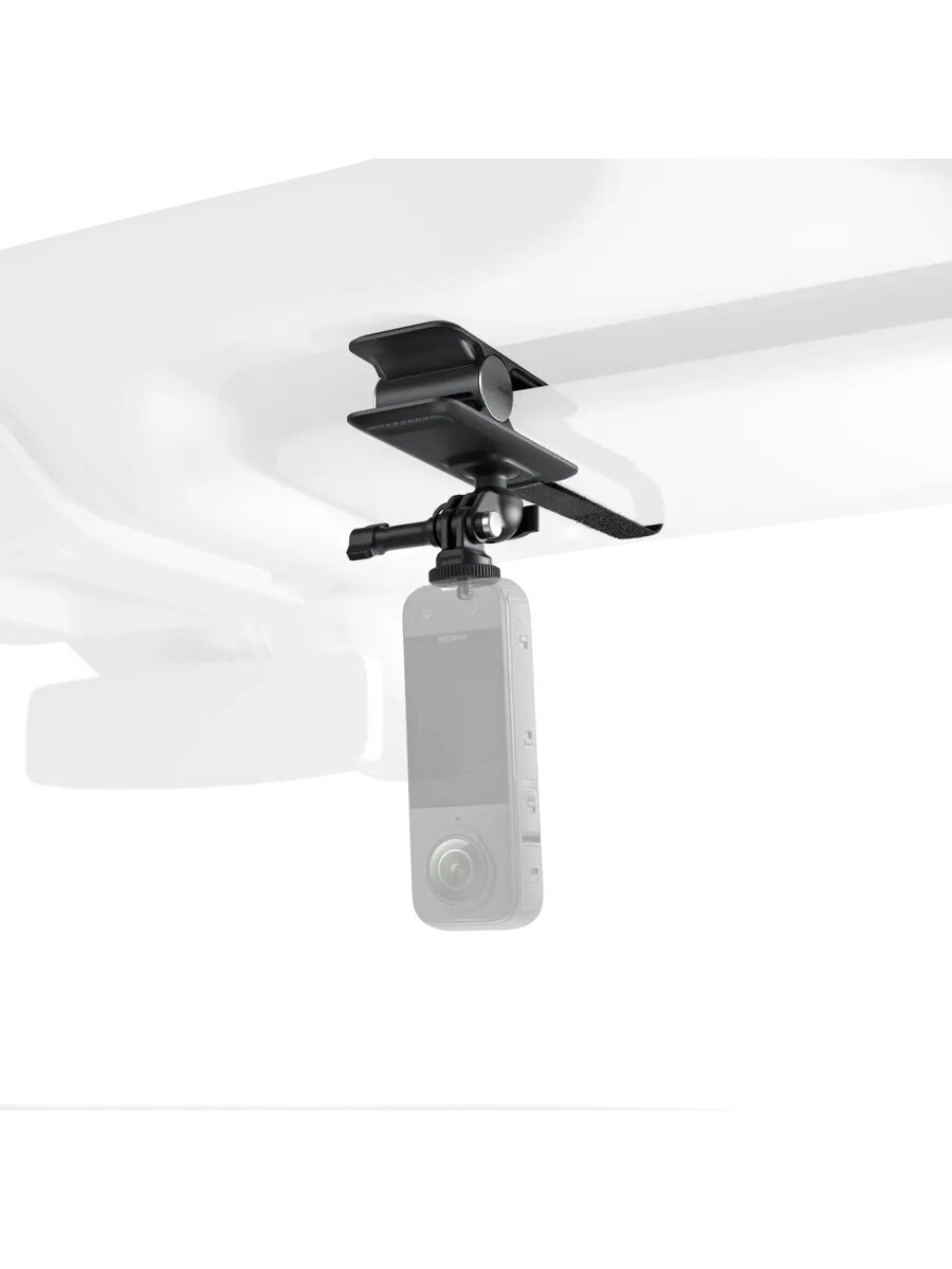 Гибкое крепление Flexi Clip, для камер серии X, полиуретан, прищепка, черный