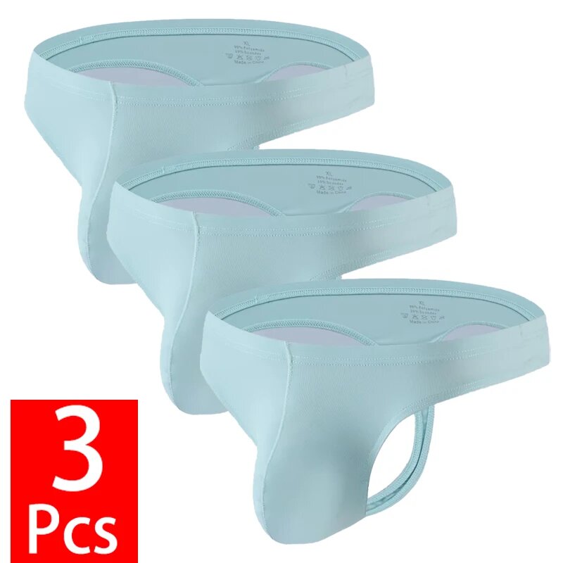 NURRASA Мужские трусы G-String 3 шт, L, Q