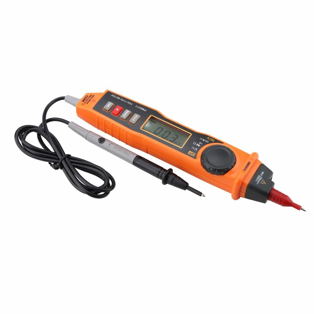PEAKMETER PM8211 Бесконтактный ручной электрический цифровой тестер напряжения-мультиметр