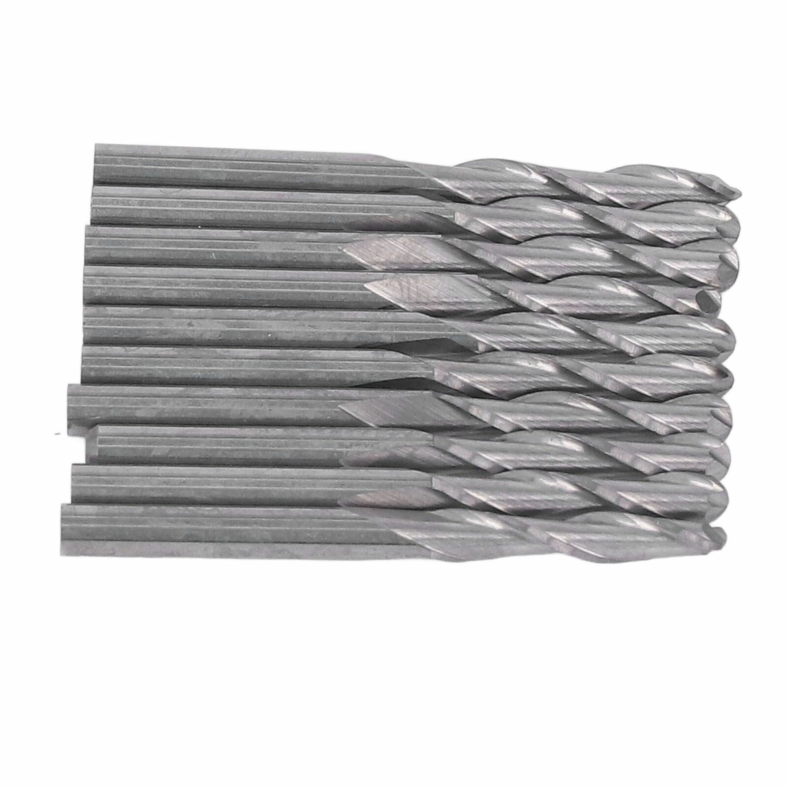 Набор шариковых фрез HSS Спиральная сферическая фреза с ЧПУ для гравировки черновой обработки древесины 1/8 дюйма