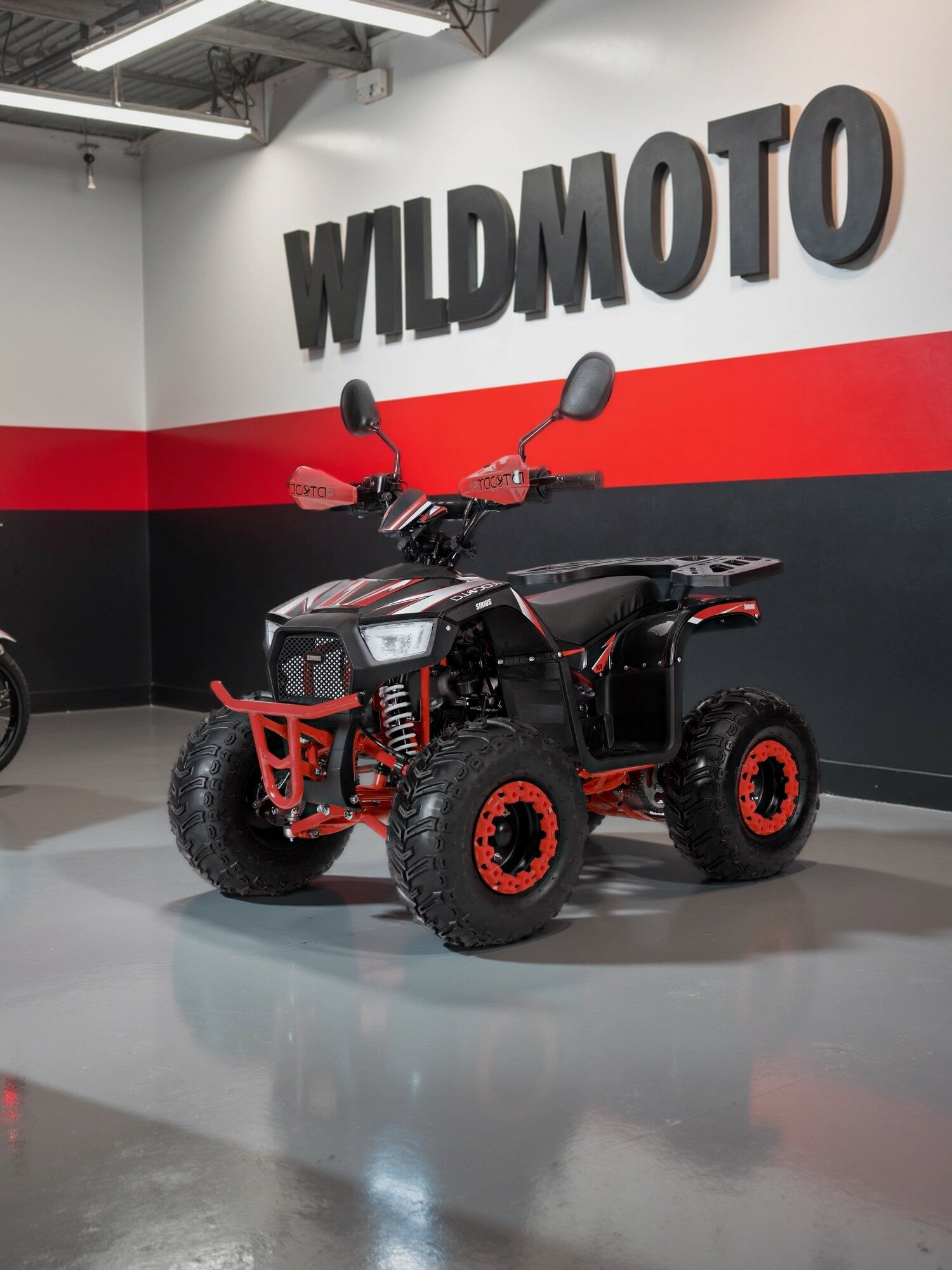 Квадроцикл детский YACOTA SIRIUS, 110 см³, 45 км/ч, ❗вариатор. черно-красны