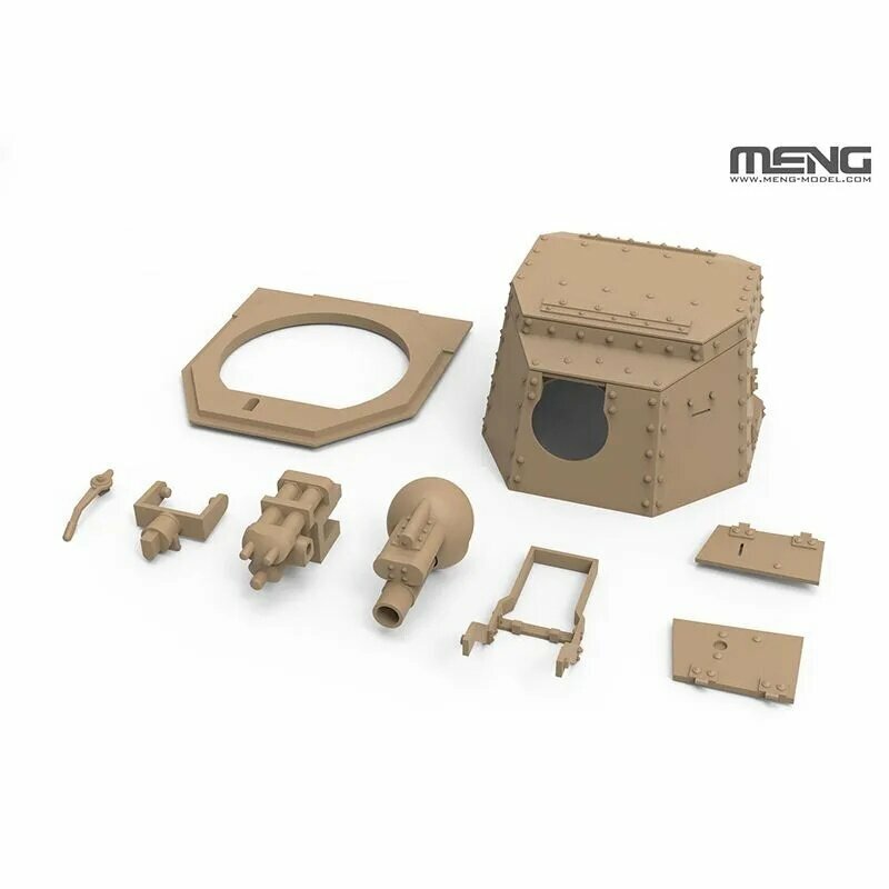 Meng TS-059 1/35 Французский FT 75 BS — фото 1