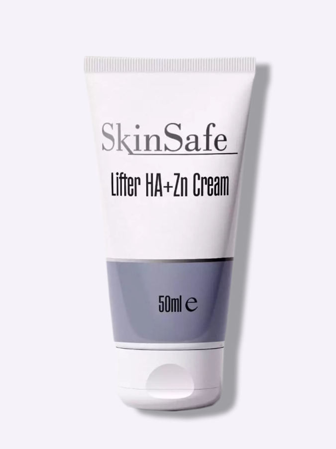 Крем подтягивающий с цинком "жидкие нити" для лица Skin Safe Cream Lifter HA+Zn 50 мл