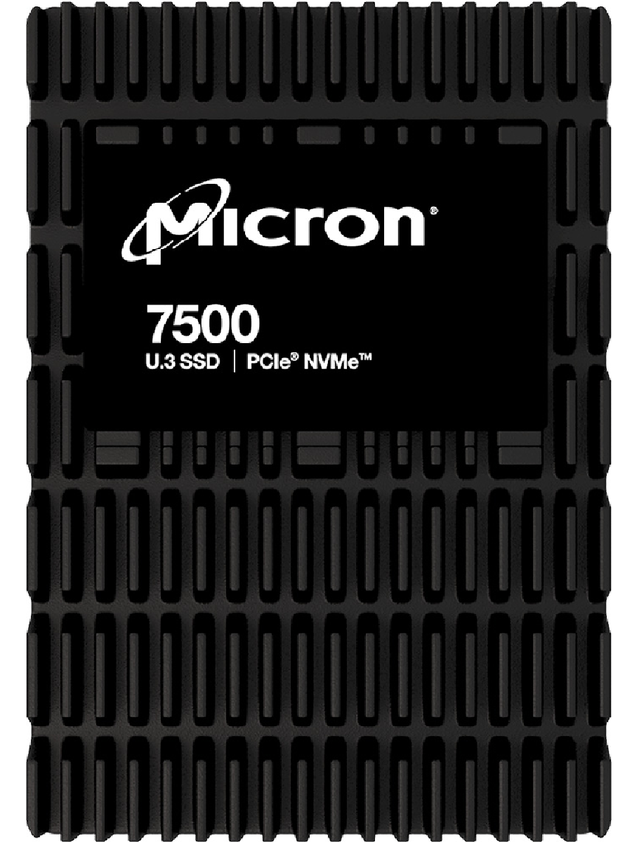 Накопитель SSD Micron 7500 PRO U.3, 1920ГБ, 3 бит TLC, TLC, U.3