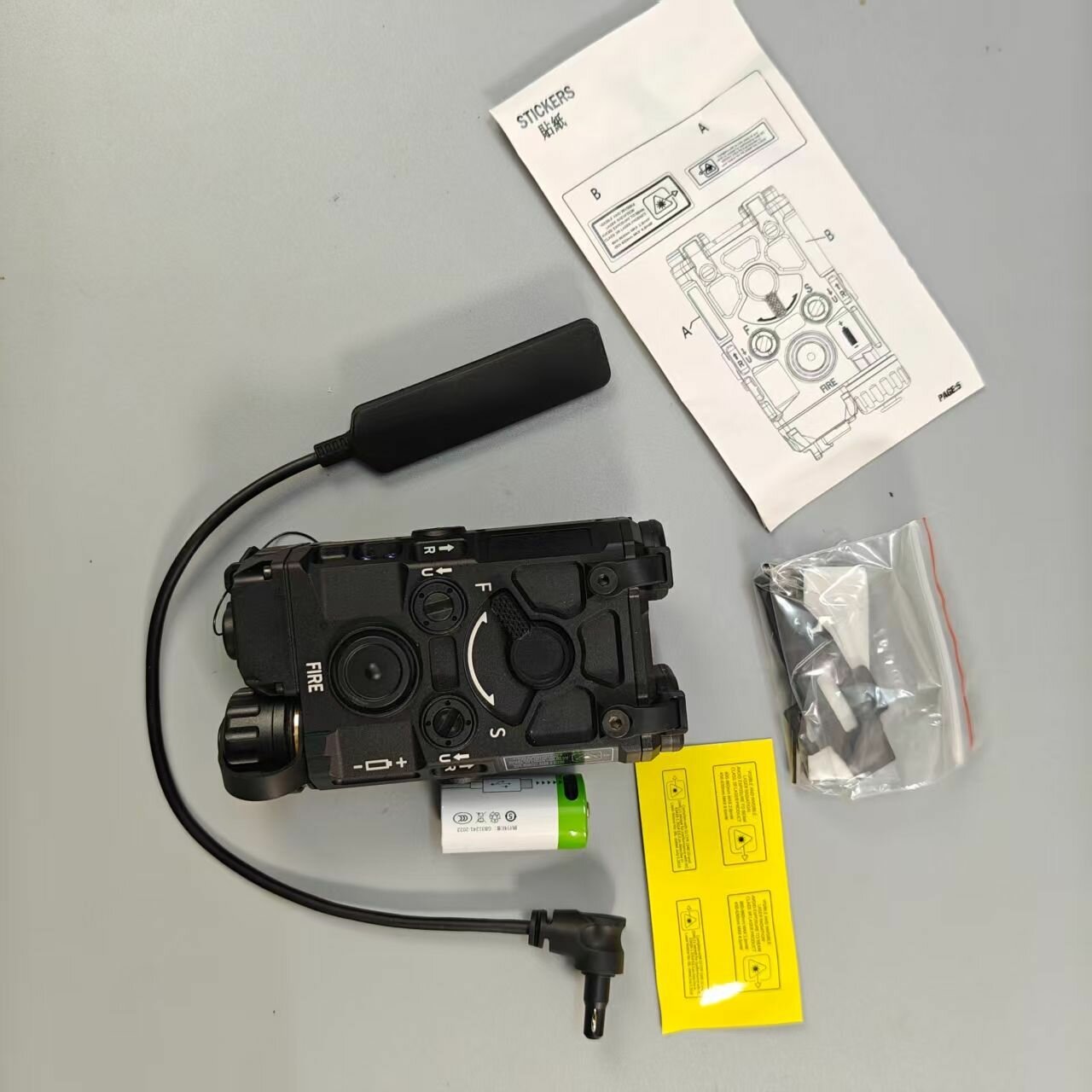 Лазерная указка OGL, тактический лазерный модуль/металлический фонарик, аксессуары для игрушечного пистолета