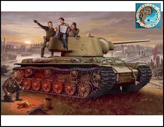 Trumpeter 00360 1:35 Советский легкий литой башенный танк КВ-1 образца 1942 года Сборная модель танка