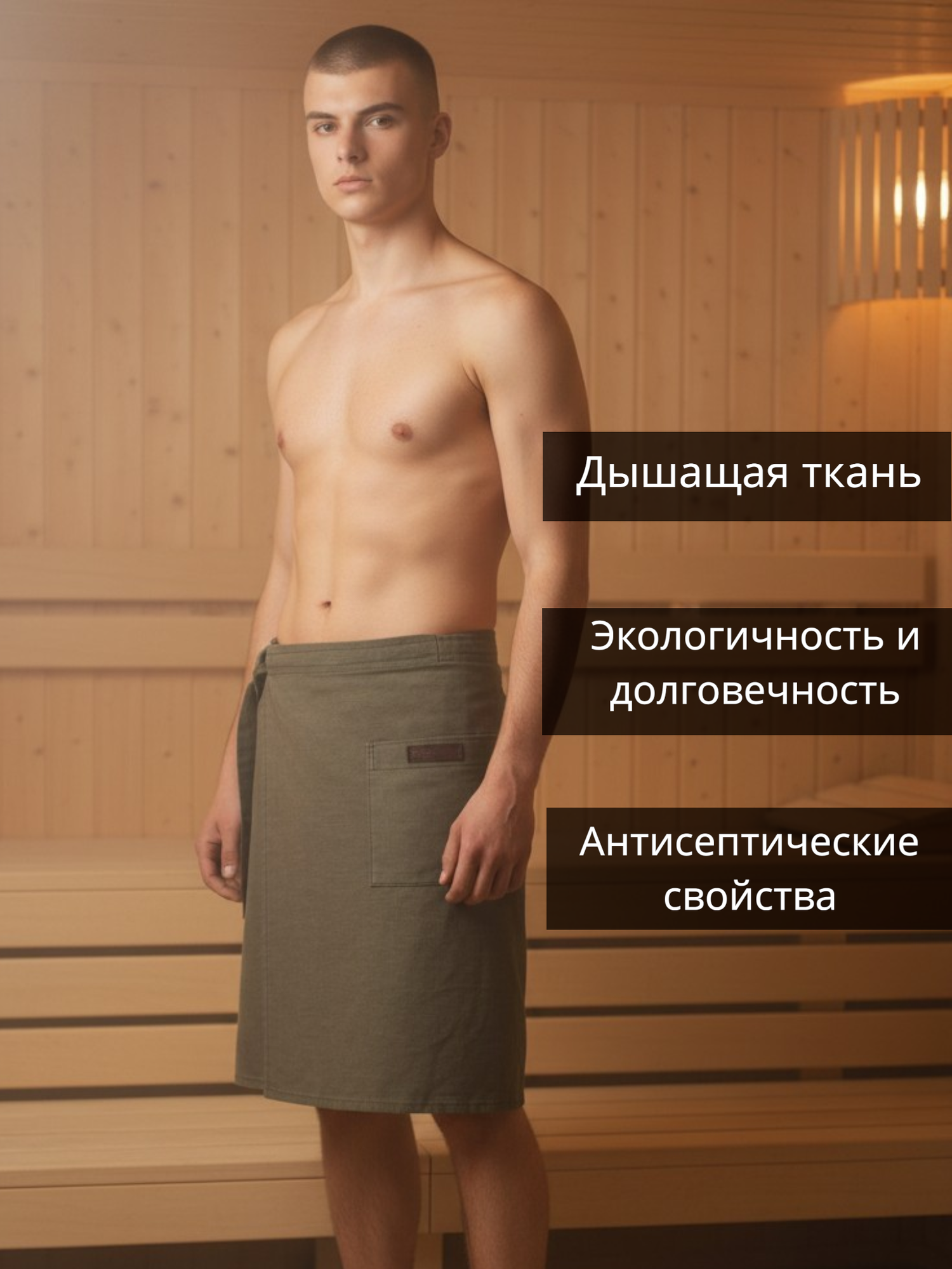 Килт для бани — фото 1