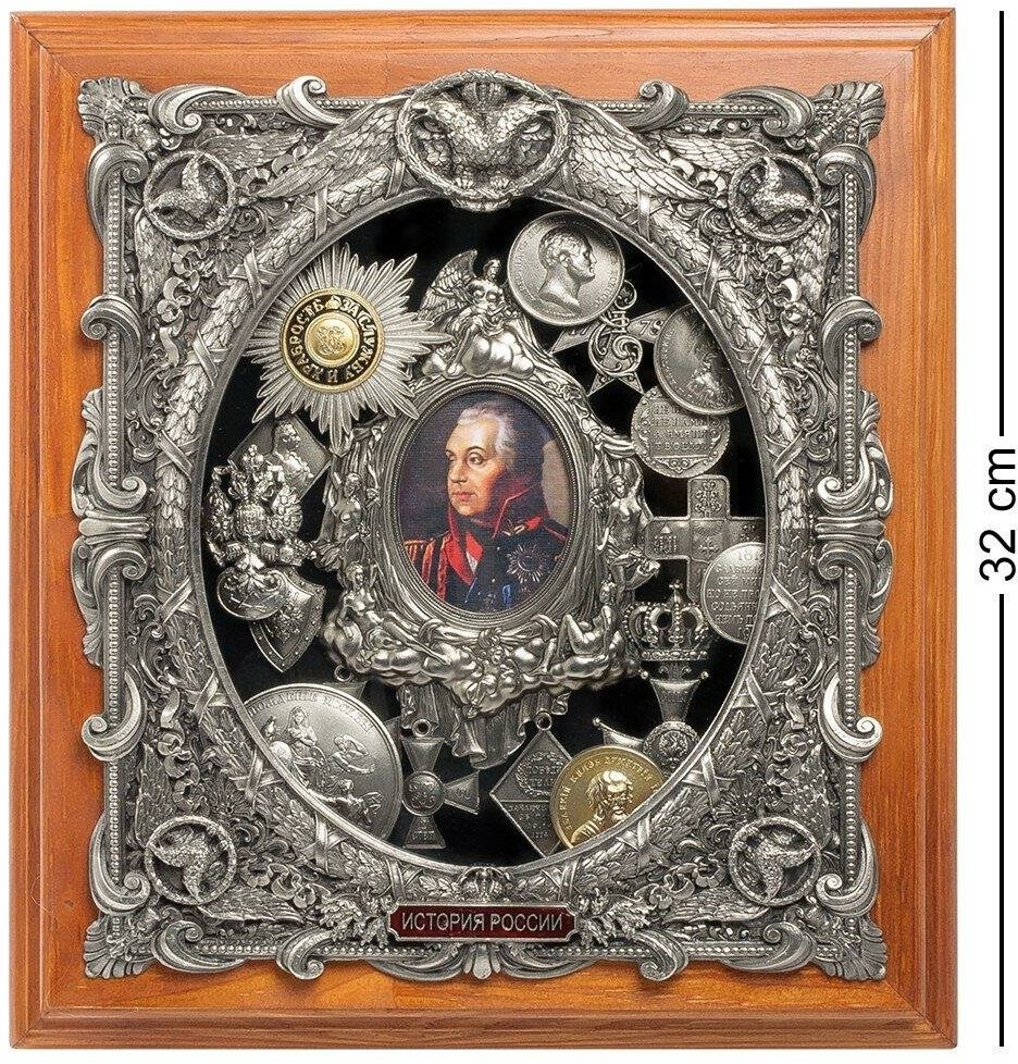 Деревянное панно Кутузов