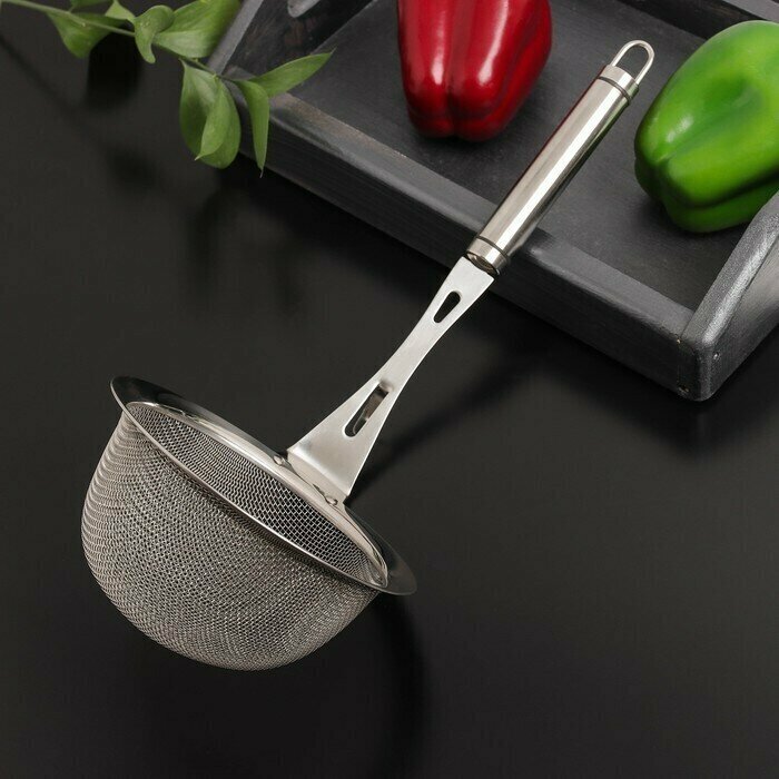 Сито-дуршлаг Magistro Arti, d 16 см, сито для муки, нержавеющая сталь