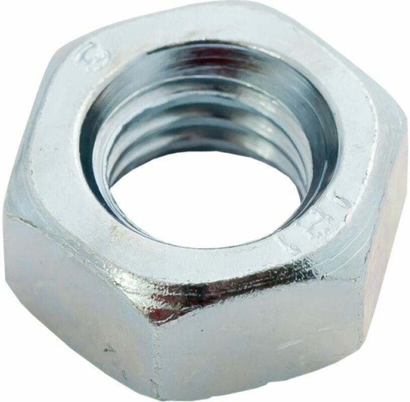 Европартнер шестигранная гайка DIN 934 оцинкованная М18, 6 шт, 20376 в упаковке
