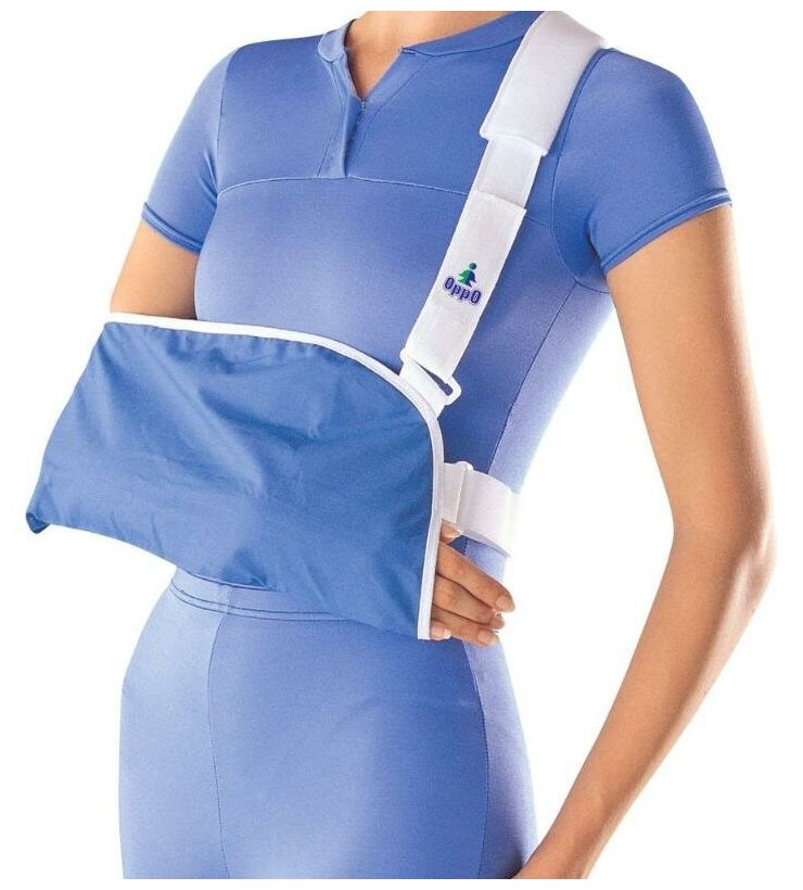 Бандаж косынка на плечевой сустав и предплечье с доп. фиксацией 3187 OPPO Medical, размер M