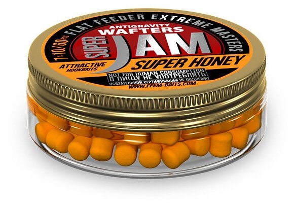 FFEM Бойлы нейтральной плавучести Jam Wafters Super Honey 7x10 (60шт)