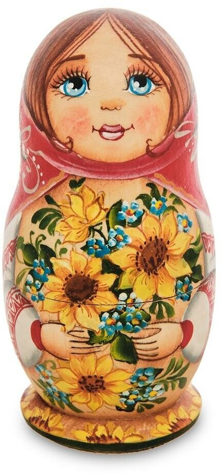 Матрешка Мария и подсолнухи