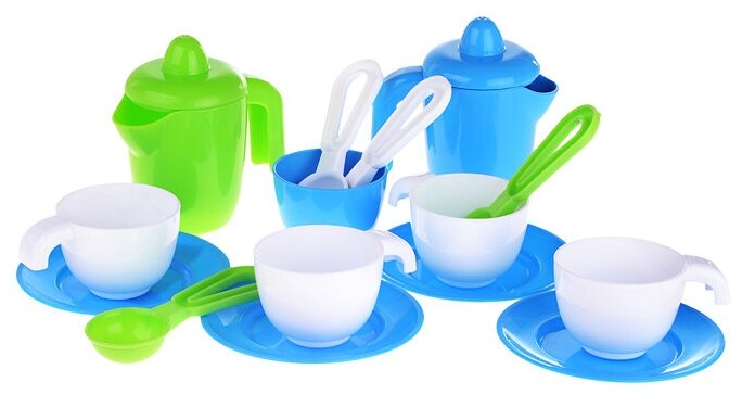 Набор детской посуды "TOP chef" на 4 персоны (в сеточке)