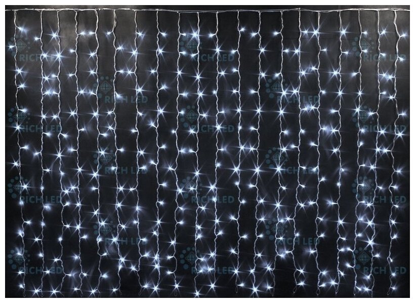 Гирлянда RL-CS2*1.5-T/W Rich LED