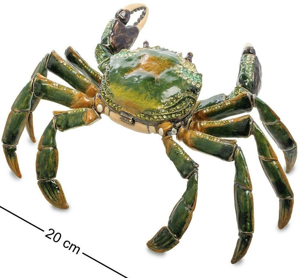 Шкатулка Краб большой A13740 Nobility, Сплав металла