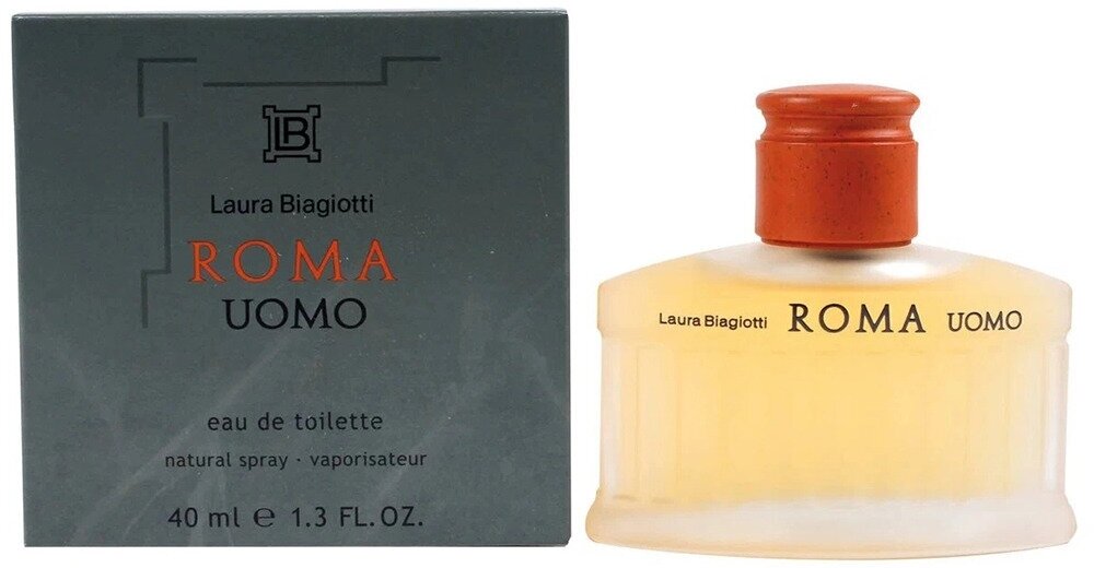 Laura Biagiotti Roma per Uomo туалетная вода 40 мл / Лаура Биаджотти Рома Уомо