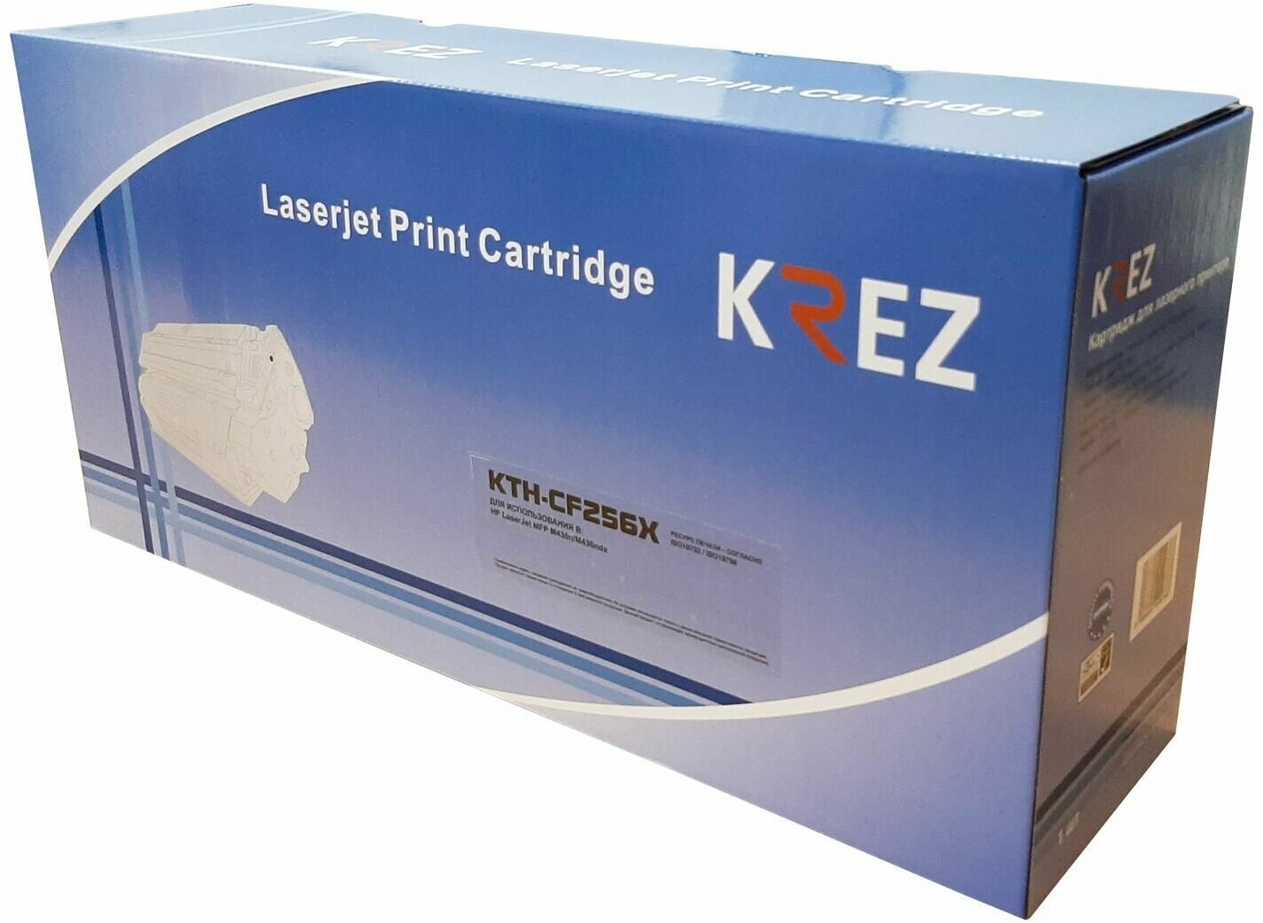 Совместимый тонер-картридж KREZ (KTH-CF256X) черный, тип CF256X для НР LJ Pro M436 13,7К