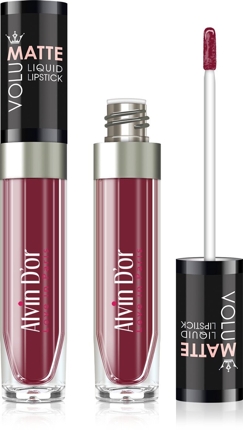 Alvin D'or, Жидкая матовая помада Volume Matte (тон 20)