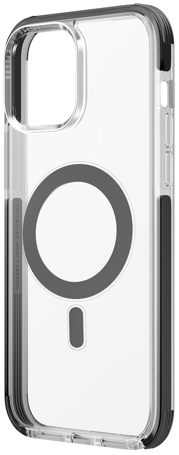 Uniq для iPhone 14 Plus чехол Combat AF Charcoal (MagSafe)