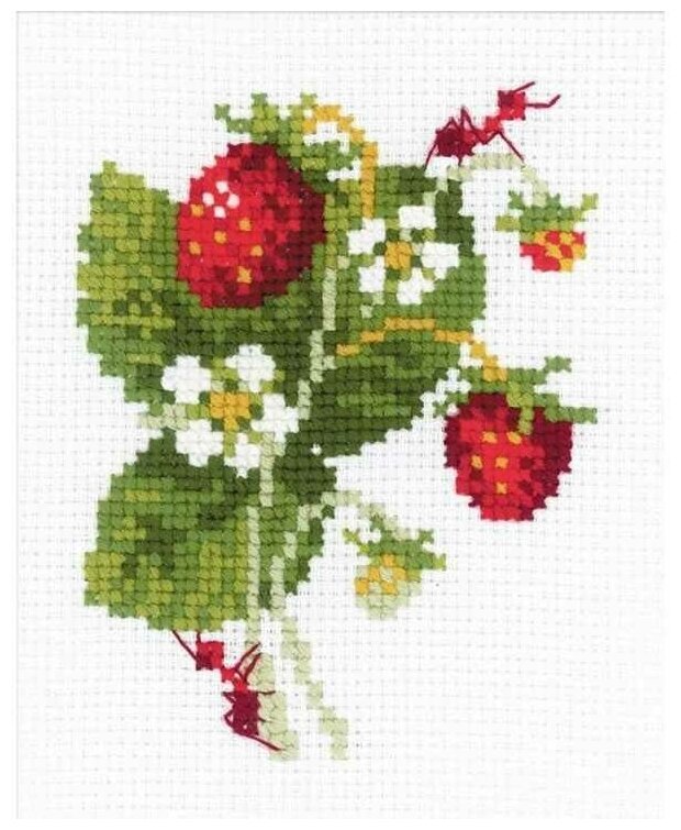 Набор для вышивания Риолис "Земляника"