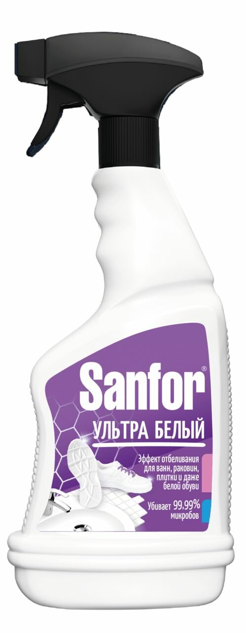 Спрей Sanfor Ультра белый универсальный 500 мл