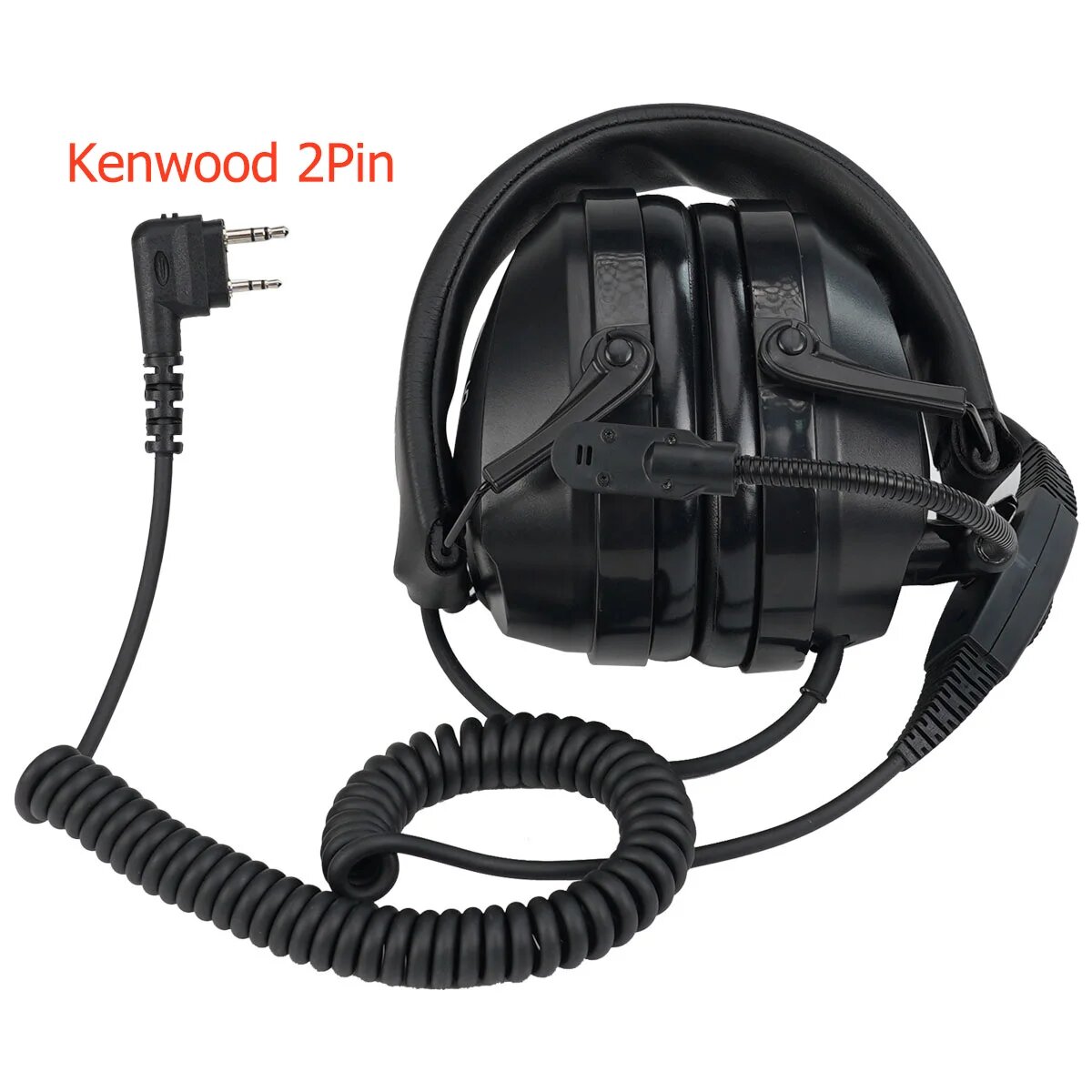 Гарнитура Kenwood 2Pin с шумоподавлением