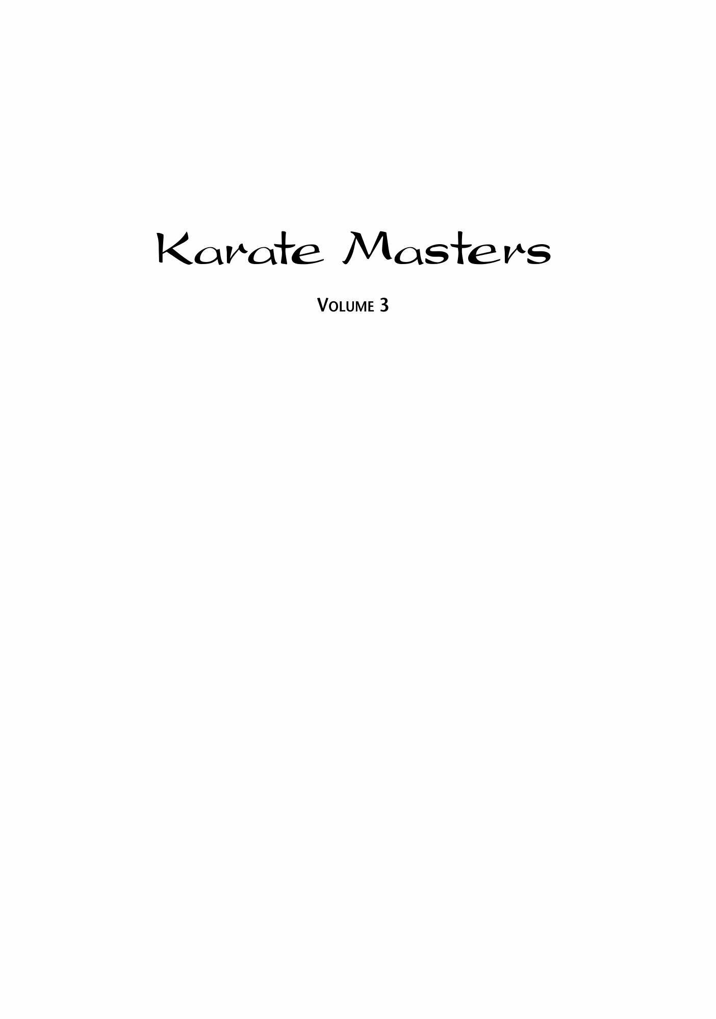 Karate Masters Volume 3 — фото 1