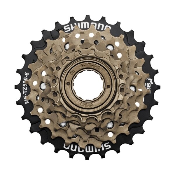Трещотка Shimano, TZ500, 6ск, 14-28, б/уп.