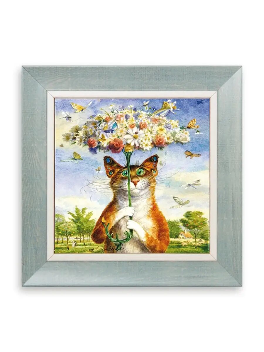 Картина на стену. Питерские коты