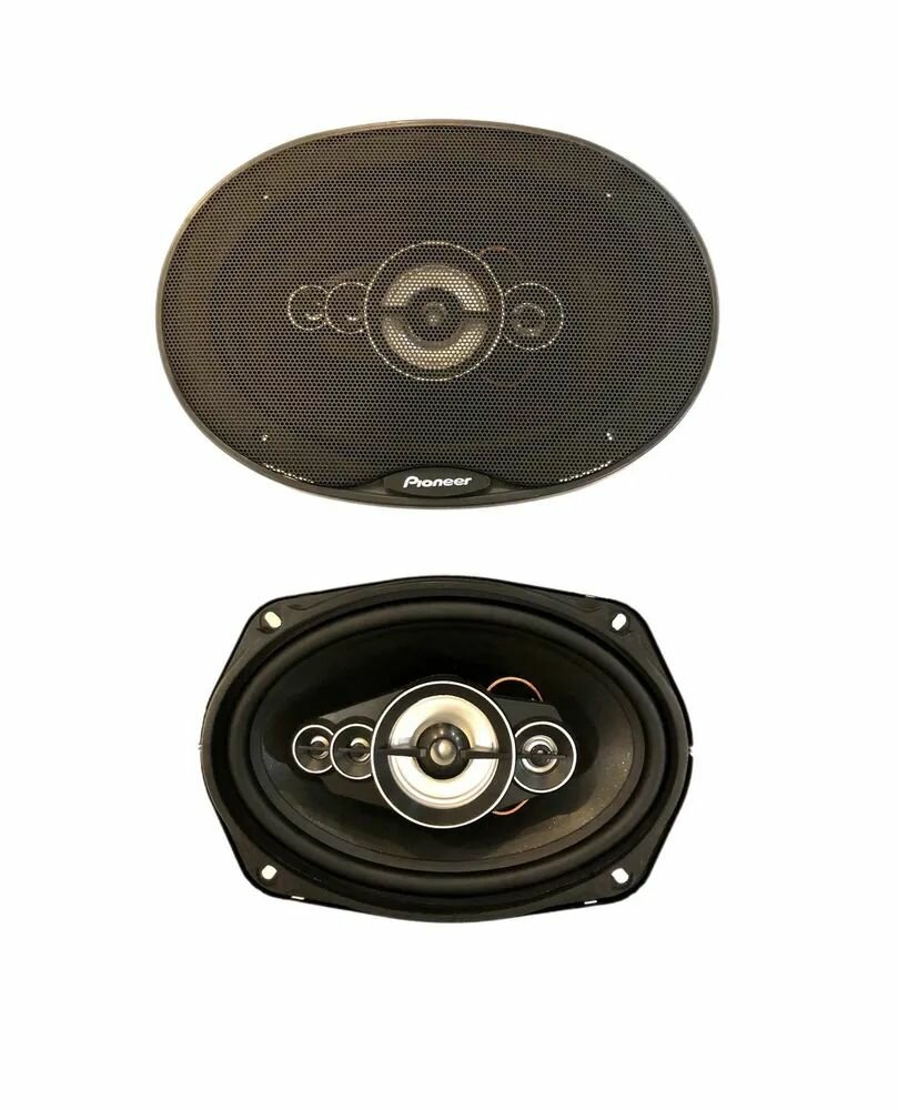 Колонки для автомобиля Pioneer TS-A6996A, Овал 15x23 см (6x9 дюйм.)1200Вт