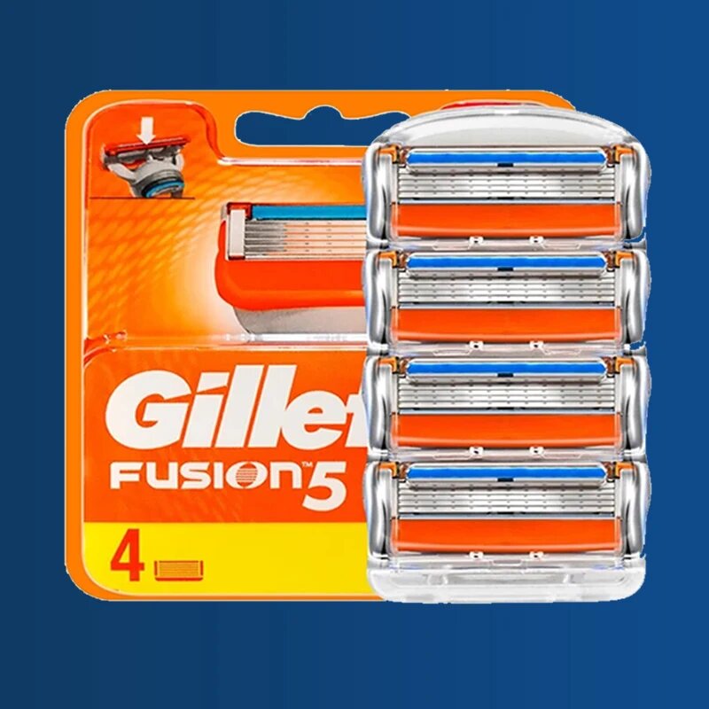 Лезвия Gillette Fusion5 4Blades