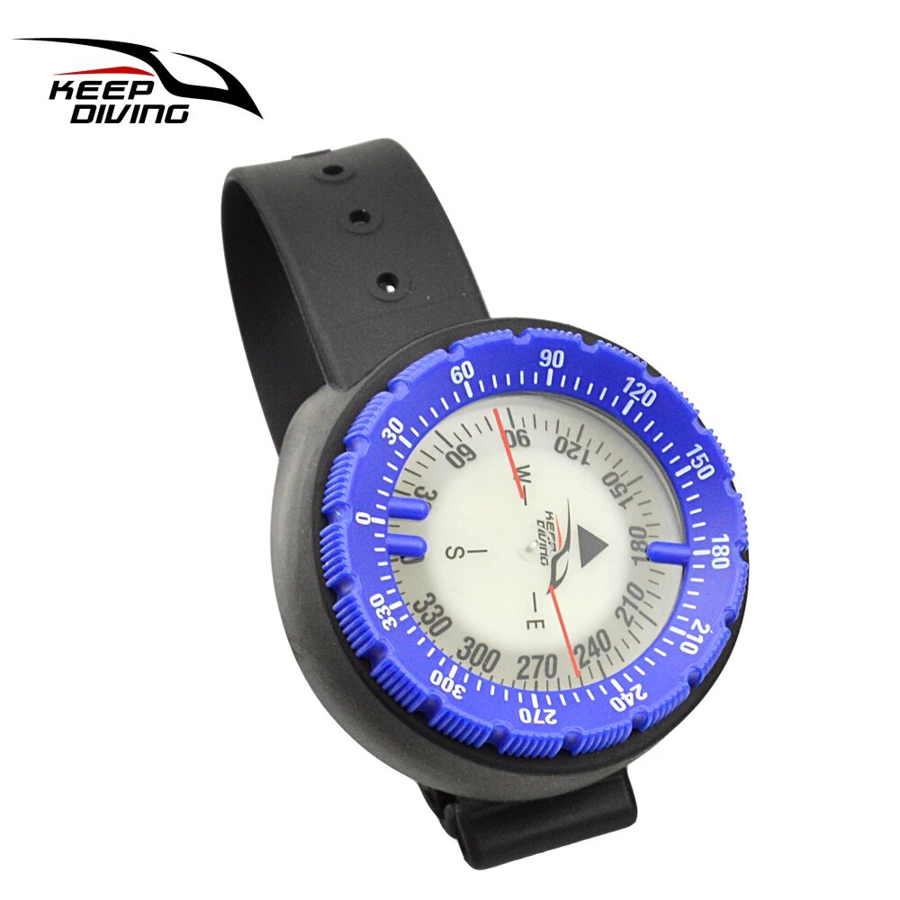 Подводный компас KEEP DIVING CP-991B, цвет: blue