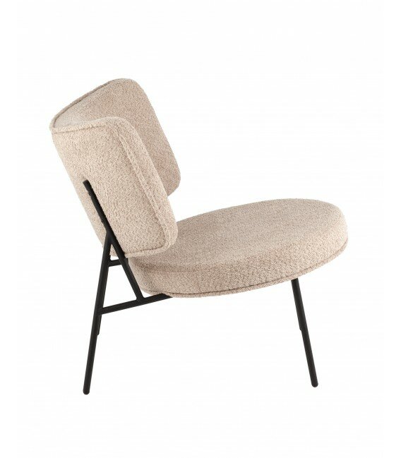 Кресло Дженга Lounge букле капучино