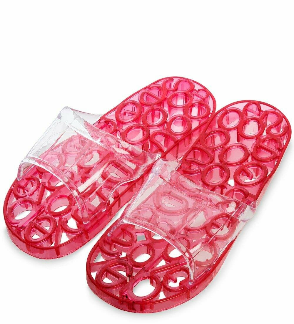 Массажные тапочки красные, длина 25см A2154436 Art Home