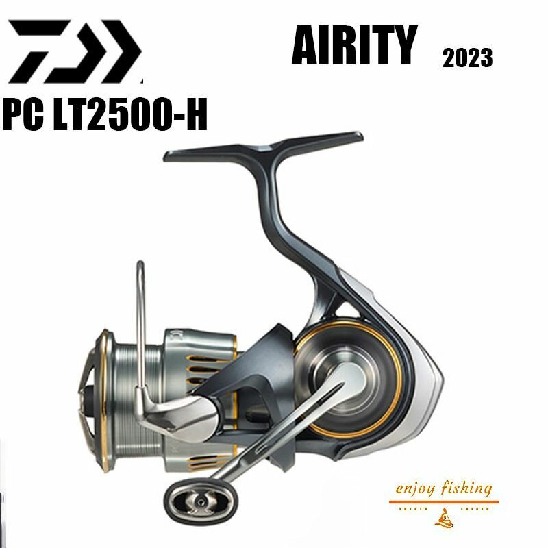DAIWA AIRITY 2023 PC LT 2500-H легкая катушка для ультралайт и лайтового спиннинга