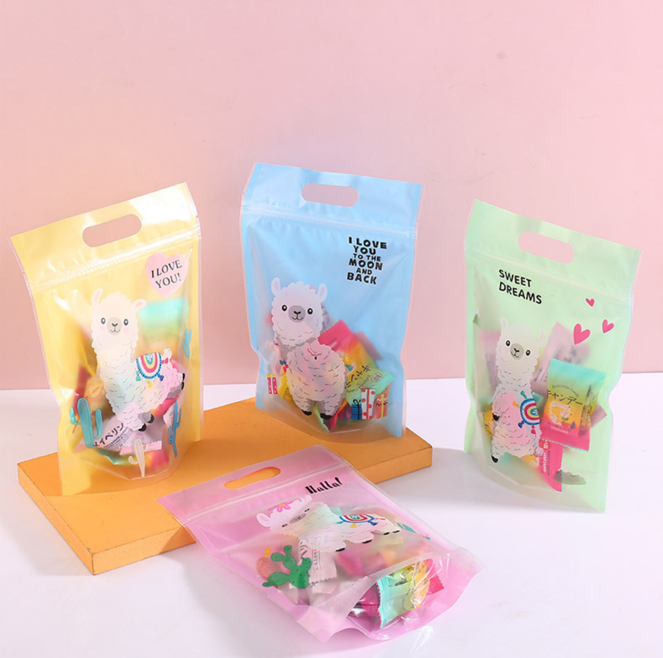 Мешочек для подарка, упаковка для подарка, подарочный пакет, 10 штук , 23×15, смешанные цвета